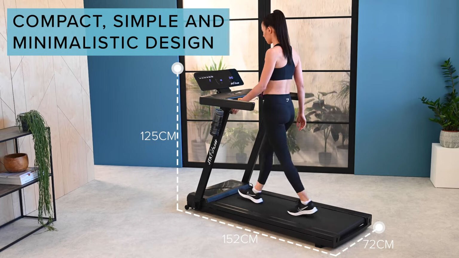 JTX Slimline Flat Fold Away Treadmill Review: The best compact ...
