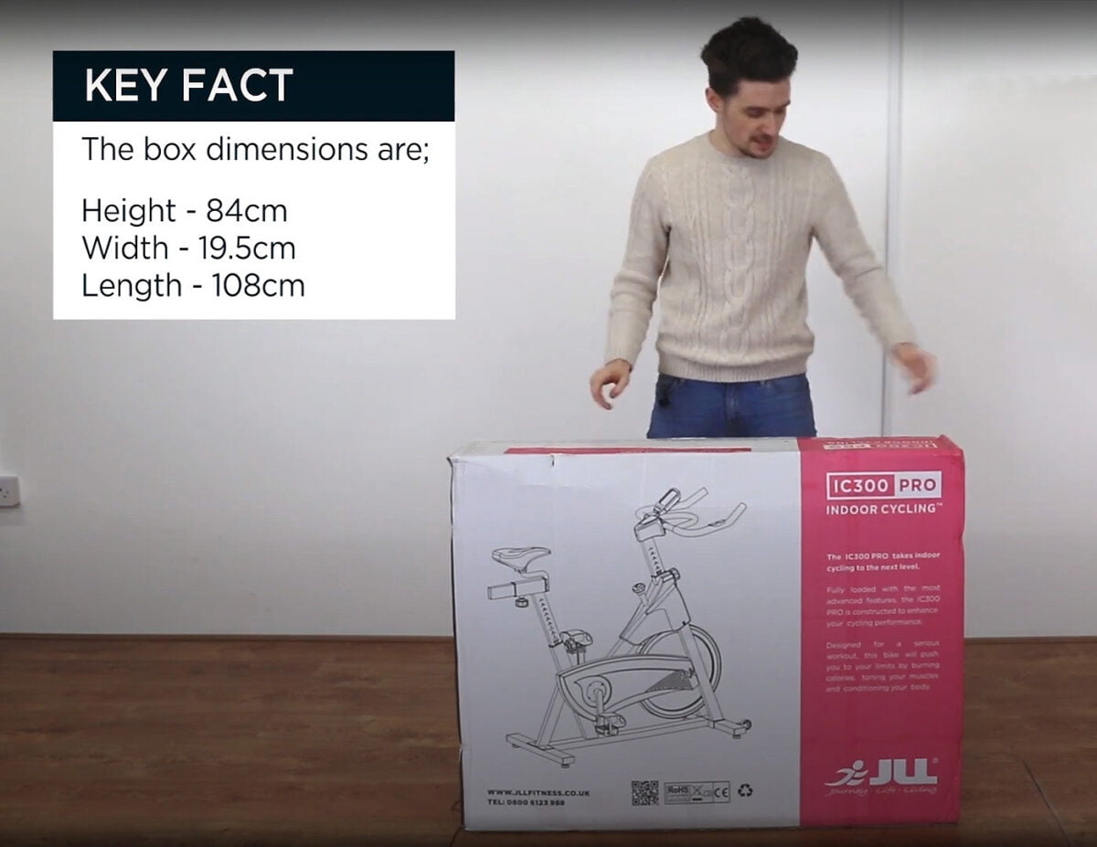 JLL IC300 Indoor Exercise Bike Review - Gym Tech Review