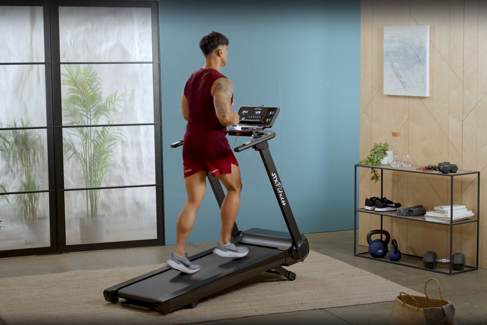 JTX RunRise Incline Flat Fold Treadmill Review - Gym Tech Review