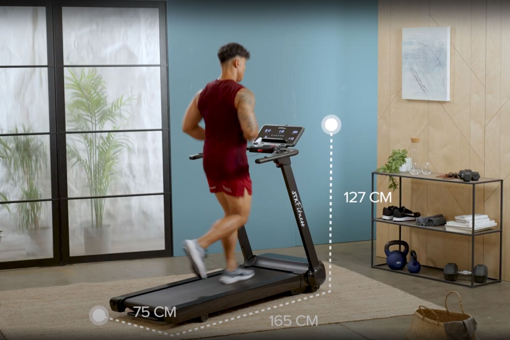 JTX RunRise Incline Flat Fold Treadmill Review - Gym Tech Review