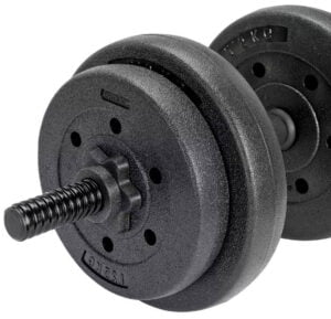 Opti Vinyl Barbell and Dumbbell Set 25kg Review: Can a set this cheap be worth the money? - Gym ...