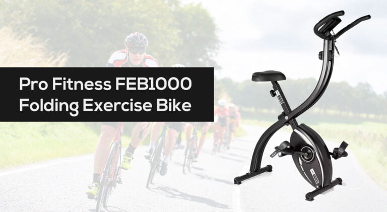 Pro Fitness FEB1000 Folding Exercise Bike Review - Gym Tech Review