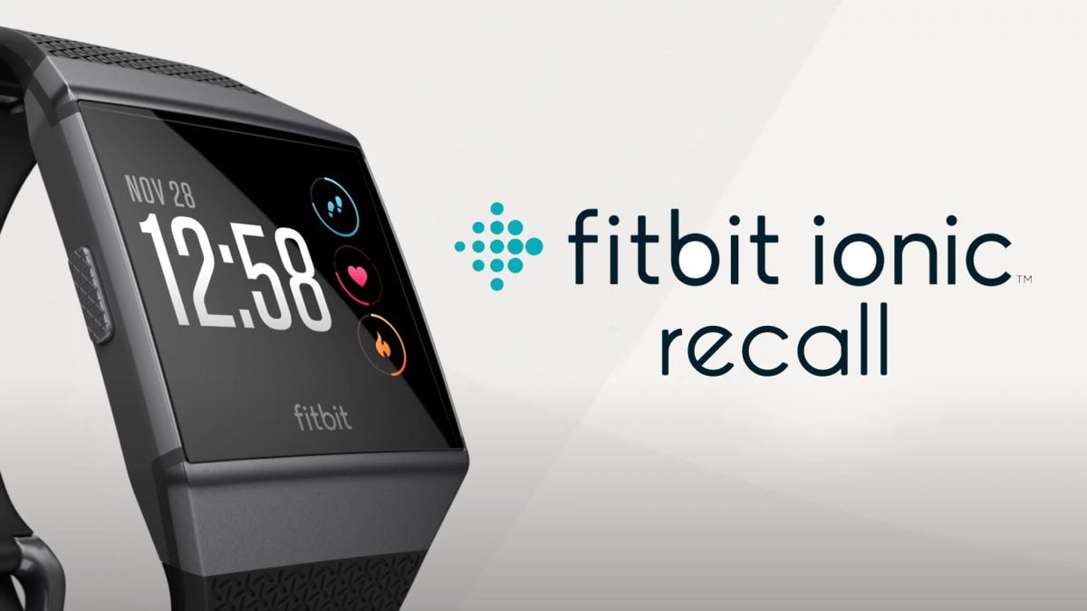 Fitbit Ionic Watch Recall! May Cause Skin Burns - Gym Tech Review